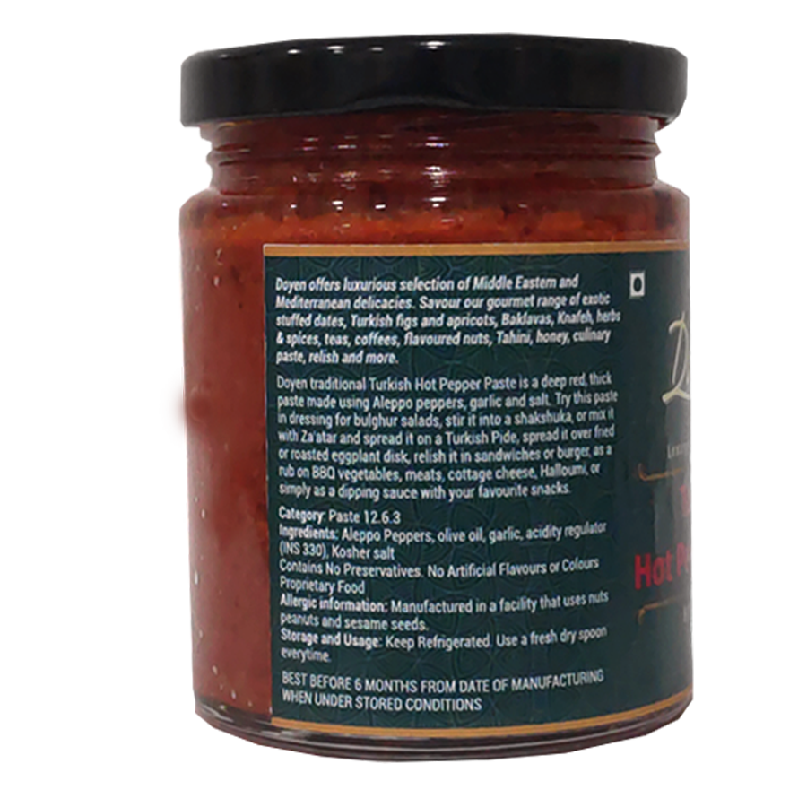 Buy Turkish Hot Pepper Paste - Biber Salcazi Shatta online – Doyen ...