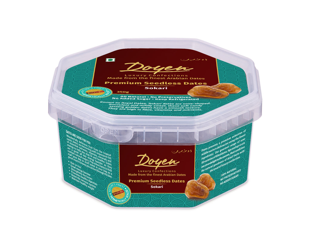 Buy Sokari - Premium Seedless Dates Online – Doyen Foods India